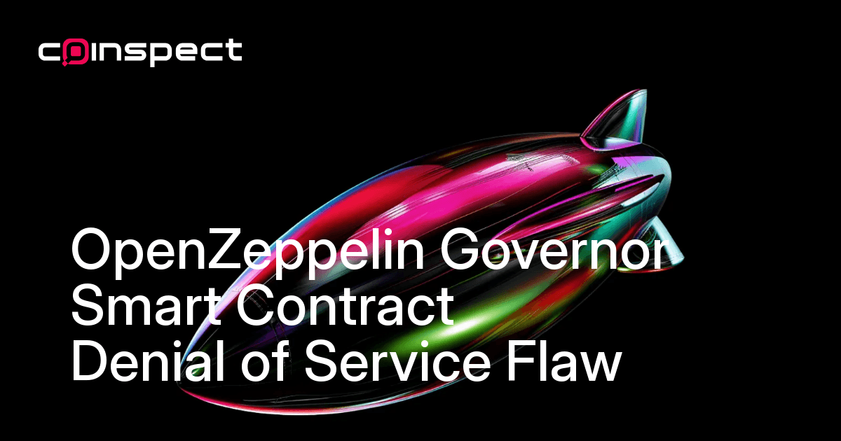 OpenZeppelin Governor Smart Contract Denial of Service Flaw